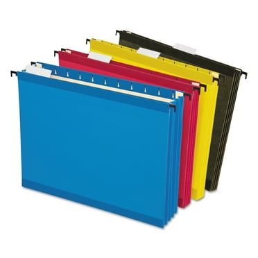 Pendaflex Colored File Folders, 1/3-Cut Tabs, Letter Size, Assorted ...