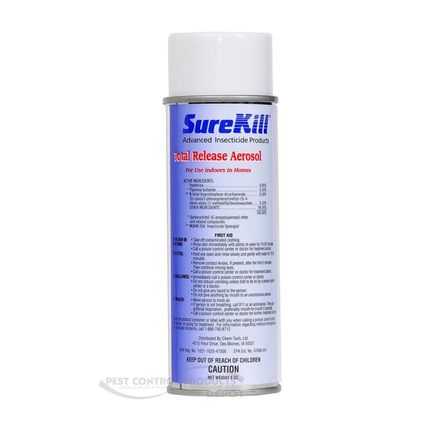 SureKill Total Release Aerosol 6 Oz - Walmart.com