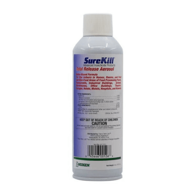SureKill Total Release Aerosol Fogger- 6 oz Can by Neogen - Walmart.com