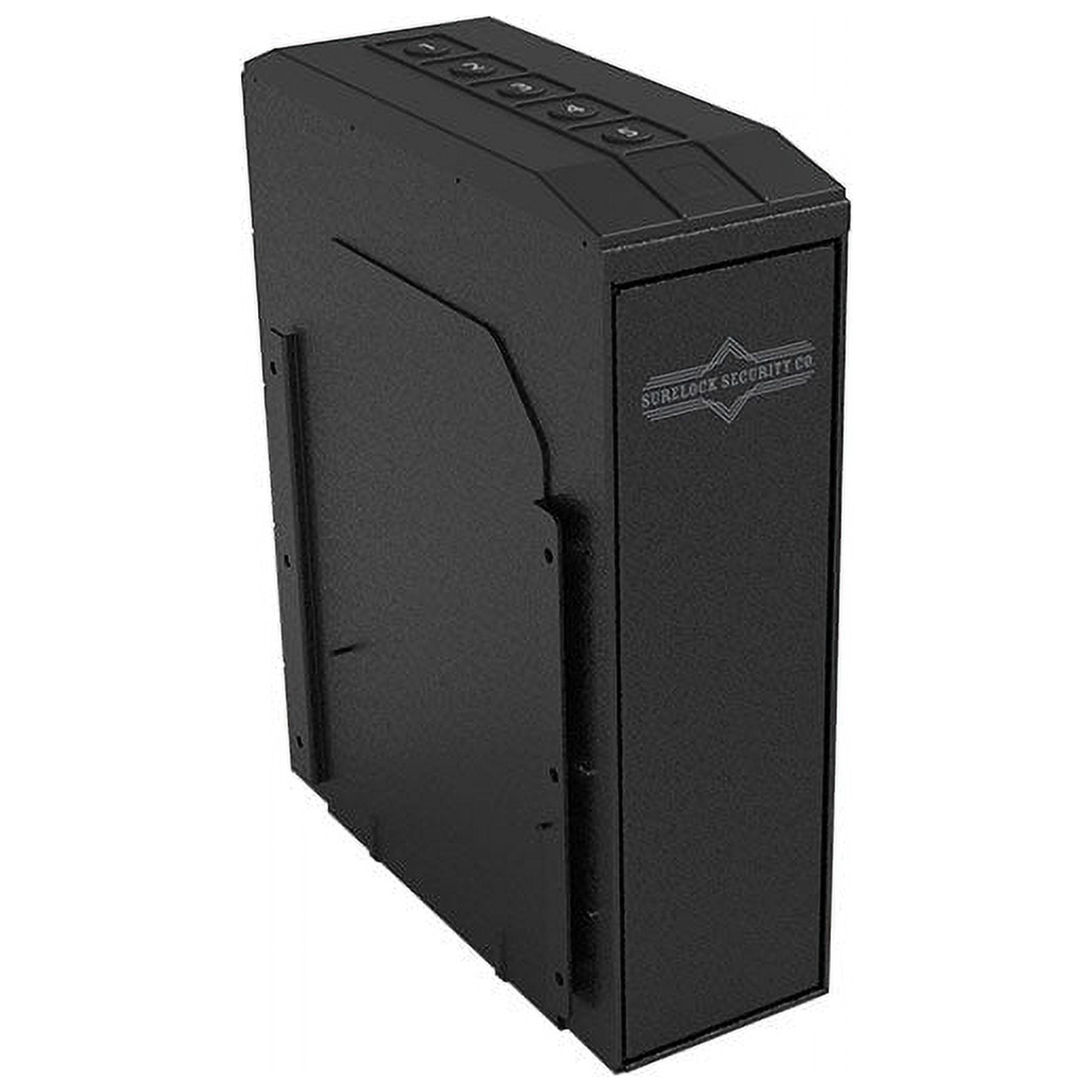 SureLock QuickTouch Digital Handgun Slide Vault in Black, Steel, Foam ...