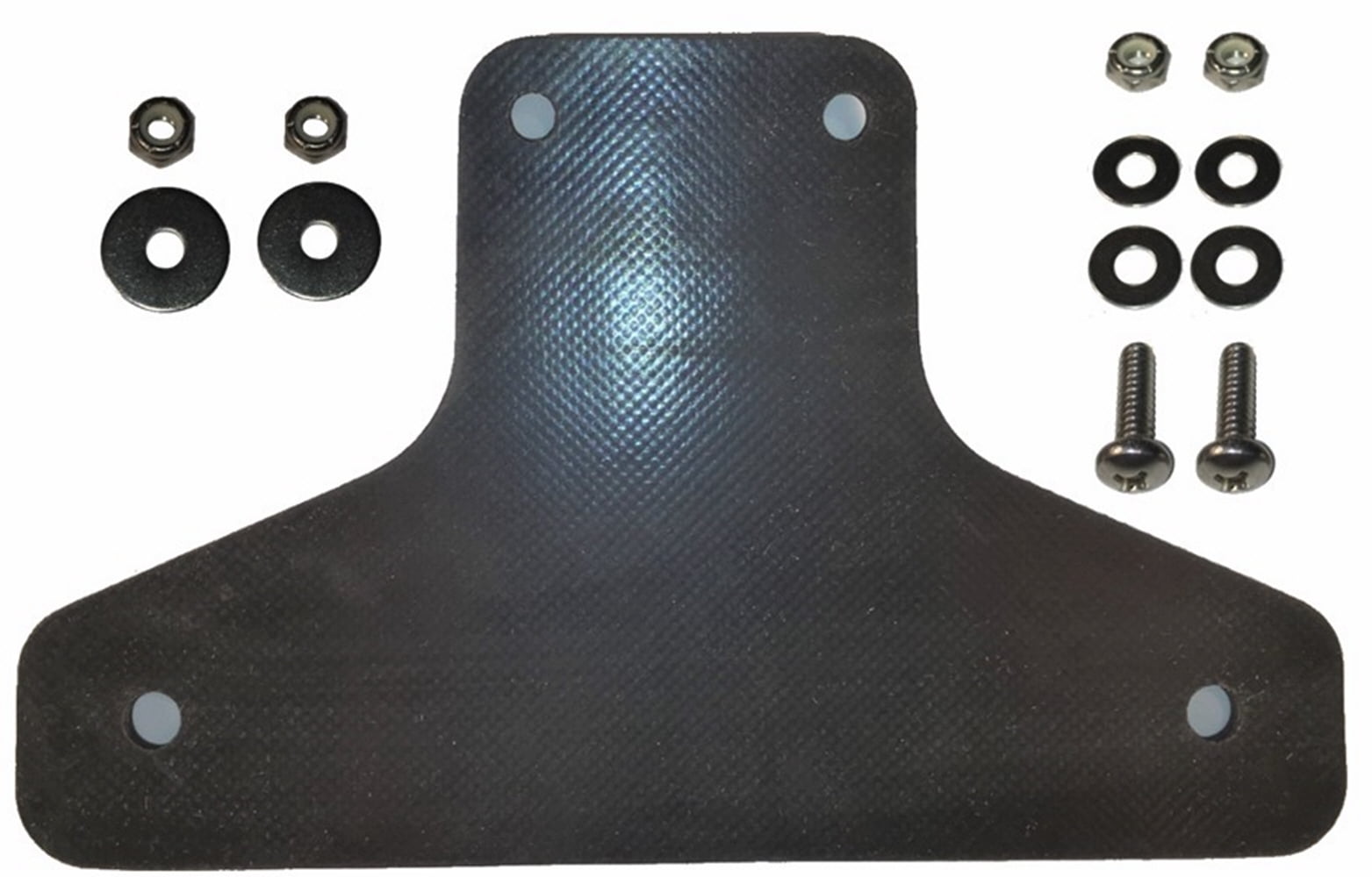 SurePlate TM Trailer/Truck EM16002 Rubber License Plate Holder Bracket ...