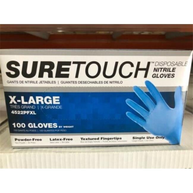 SureTouch Nitrile Disposable Gloves - Extra Large - Walmart.com