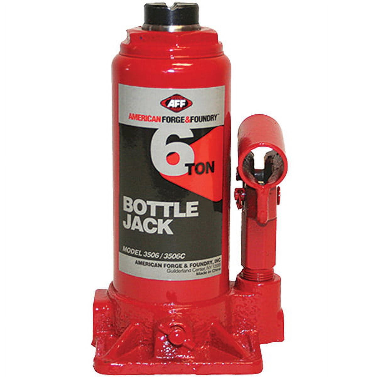 SureWerx™ American Forge & Foundry® 6 Ton Bottle Jack, Red, 1/Each ...