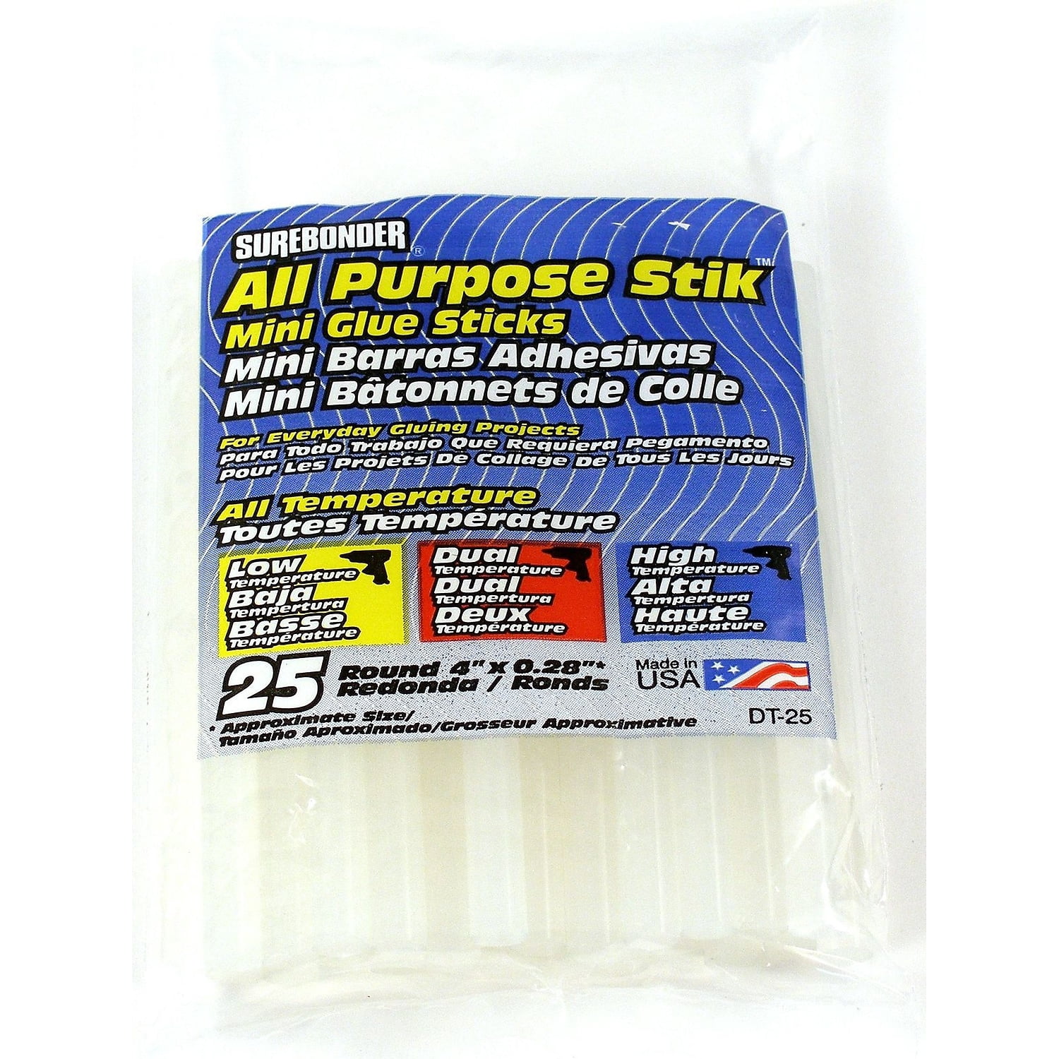 Surebonder Glue Sticks 0.28 oz. White 12/Pack (65425-PK12) - Walmart.com