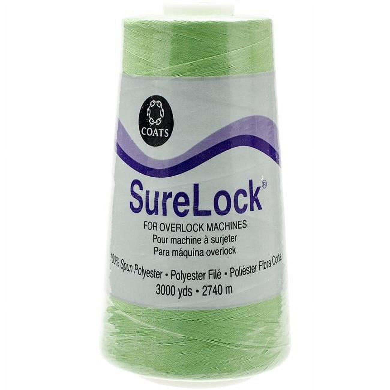 Surelock Overlock Thread, 3,000yd - Lime - Walmart.com