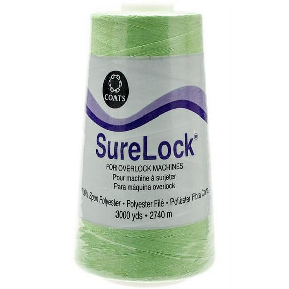 Surelock Overlock Thread, 3,000yd - Lime - Walmart.com