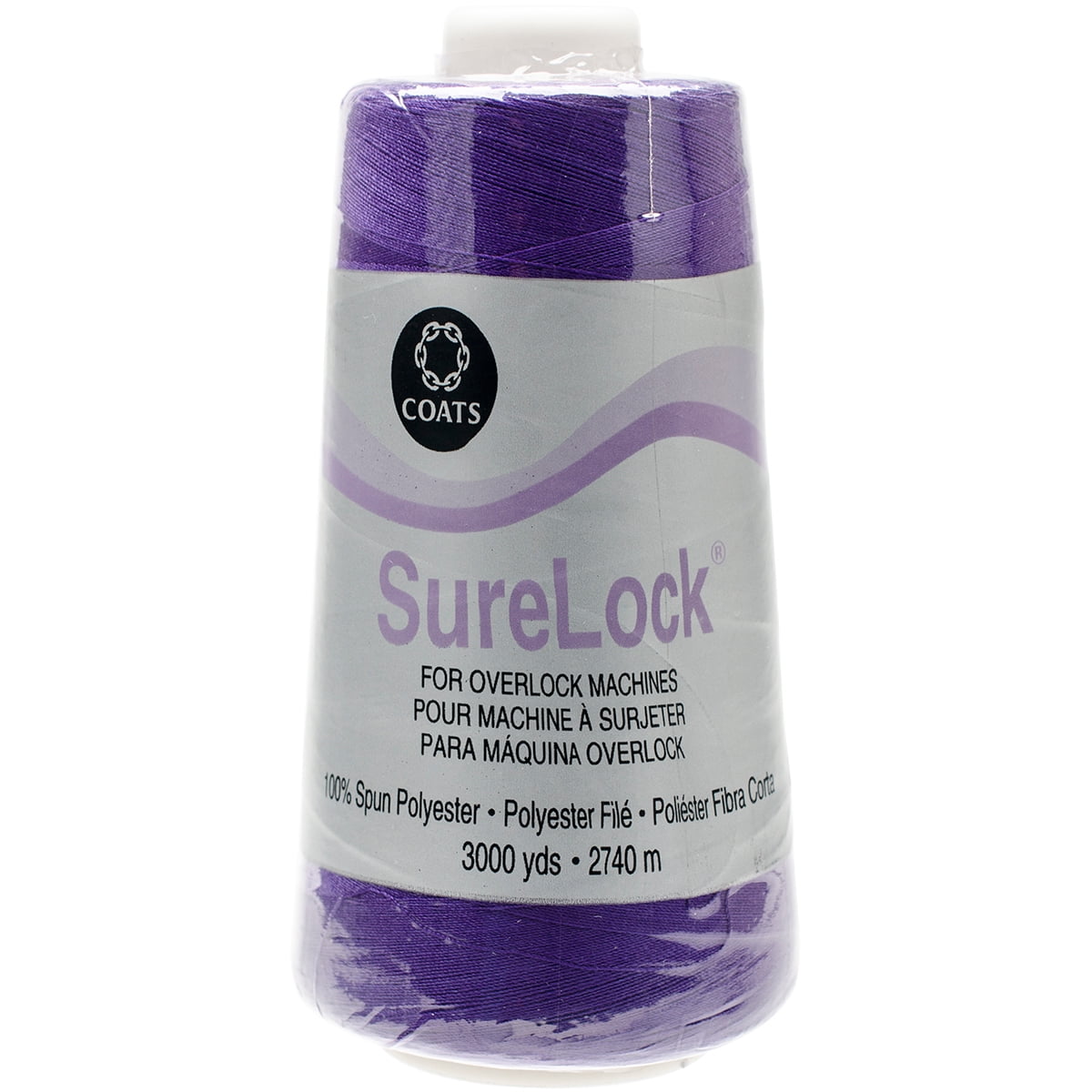 Surelock Overlock Thread, 3,000yd - Purple - Walmart.com