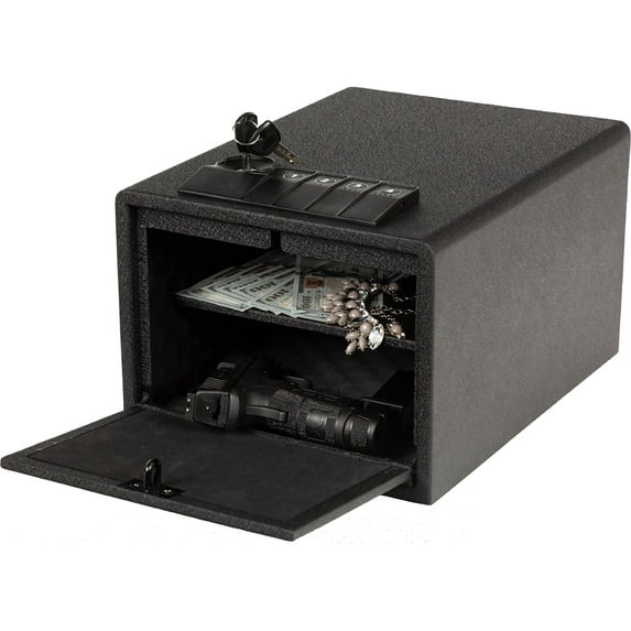 Surelock Security Co. Quick Access 2 Gun Safe, Digital + Biometric ...