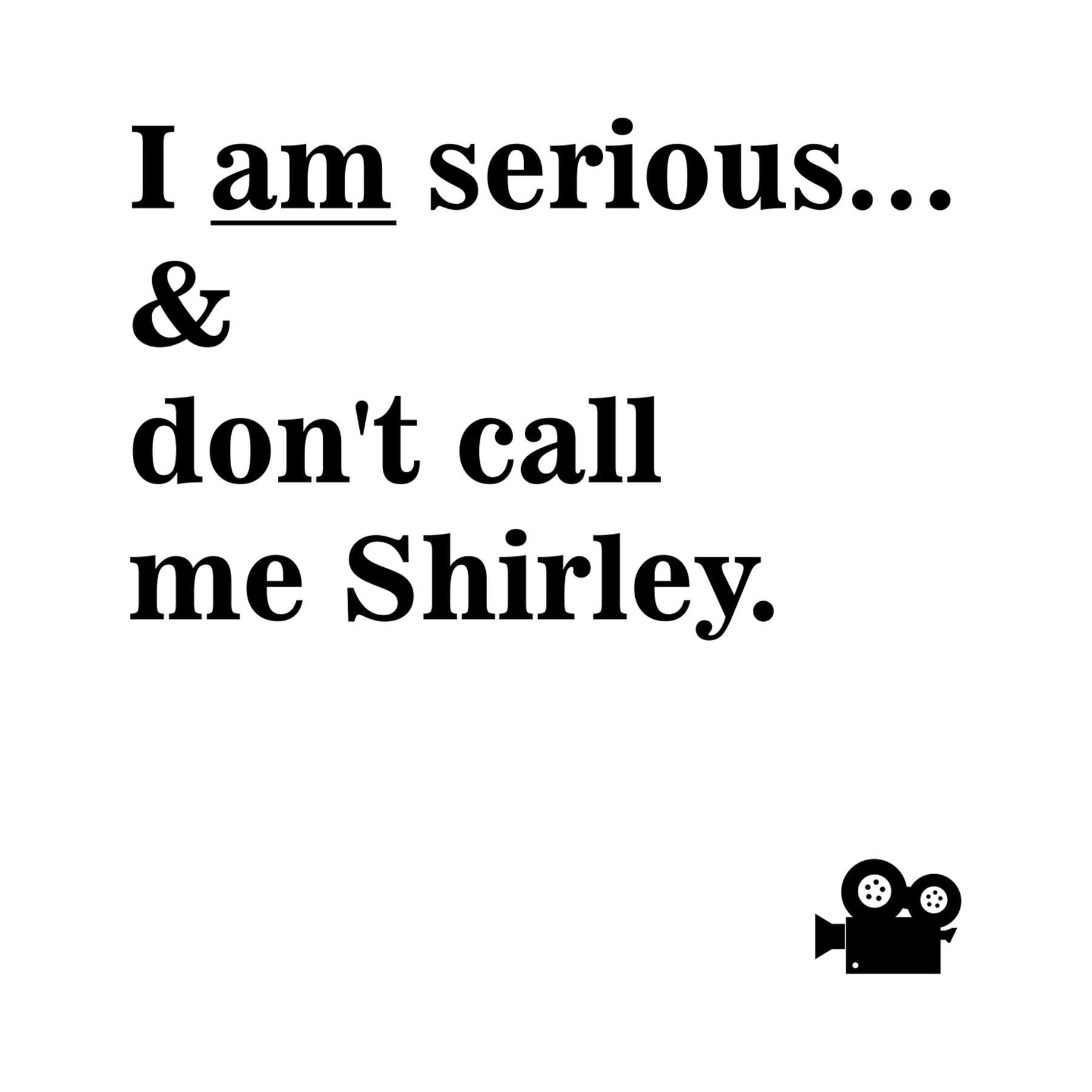 Surely Don't Call Me Shirley Rumack Airplane Comedy Movie Extra Large ...