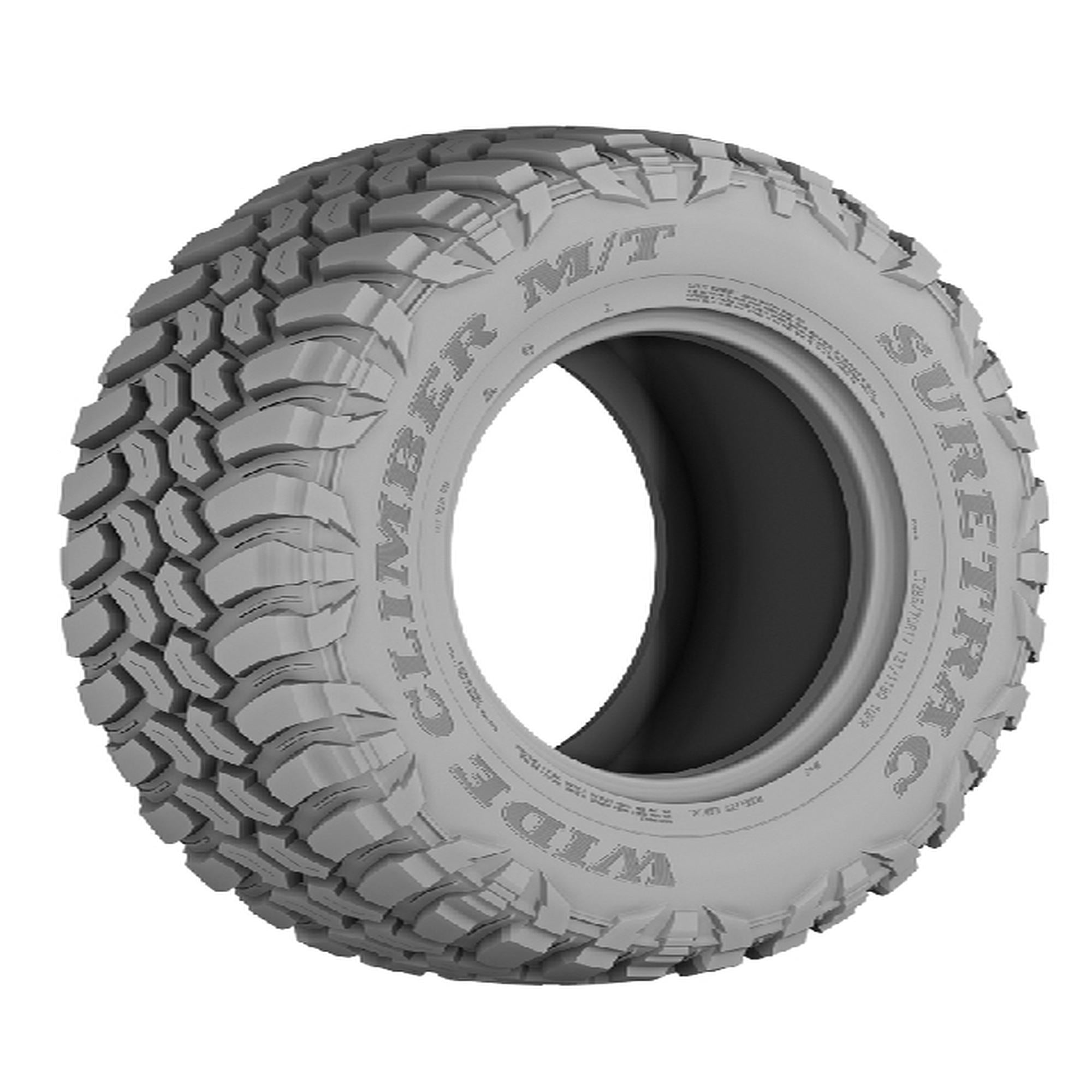 Suretrac Wide Climber M/T 2 33X12.50R22 E/10PLY BSW - Walmart.com