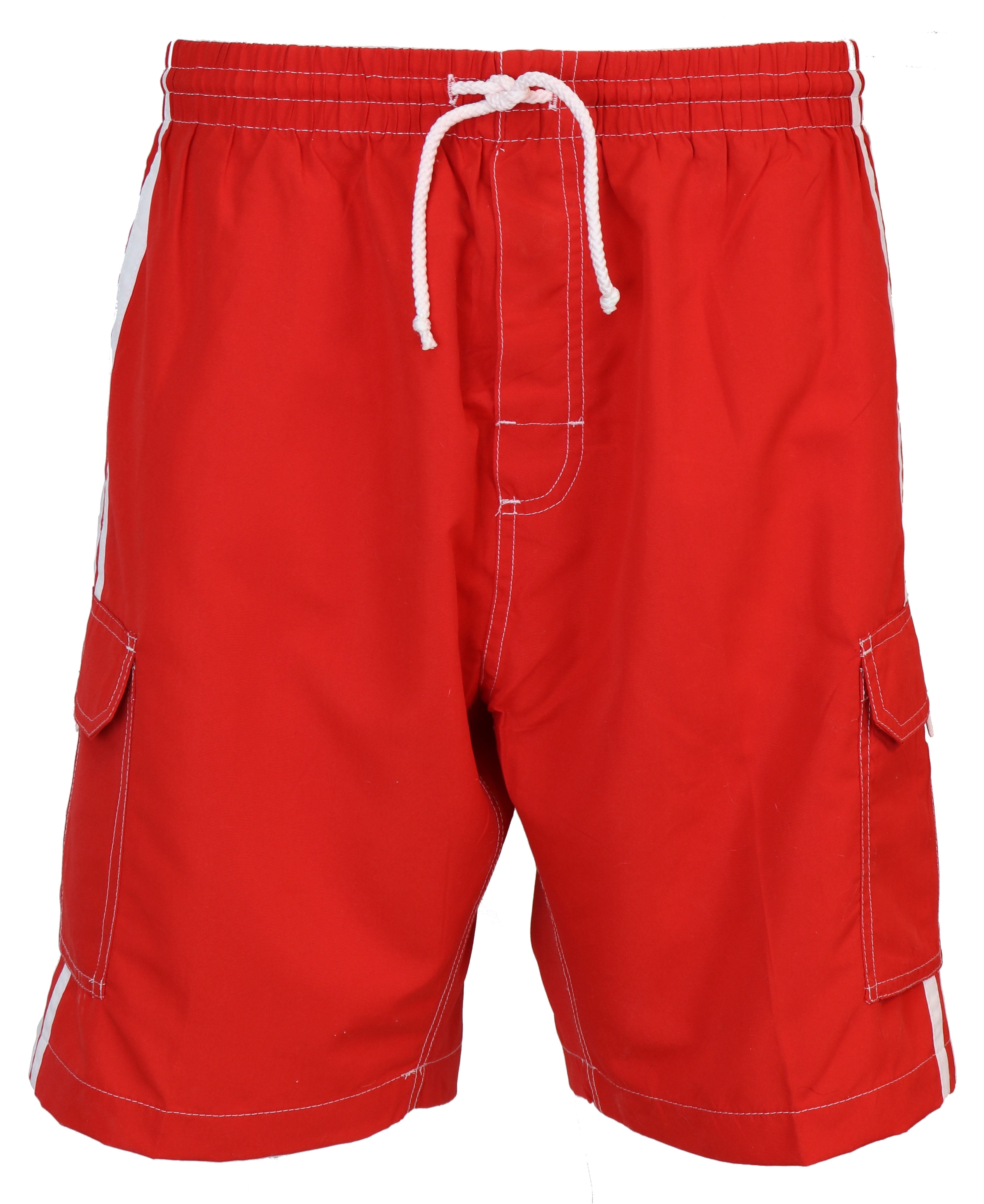 Surf Ave. Big Men's Classic Long Swim Trunks No Grommets with Stripes ...
