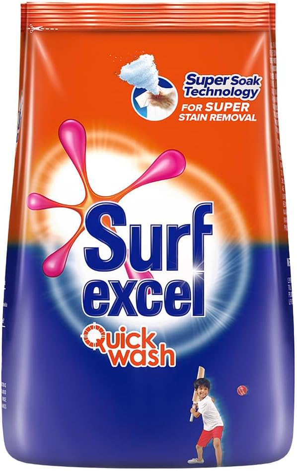 Surf Excel Quick Wash Detergent Powder 1 kg - Walmart.com