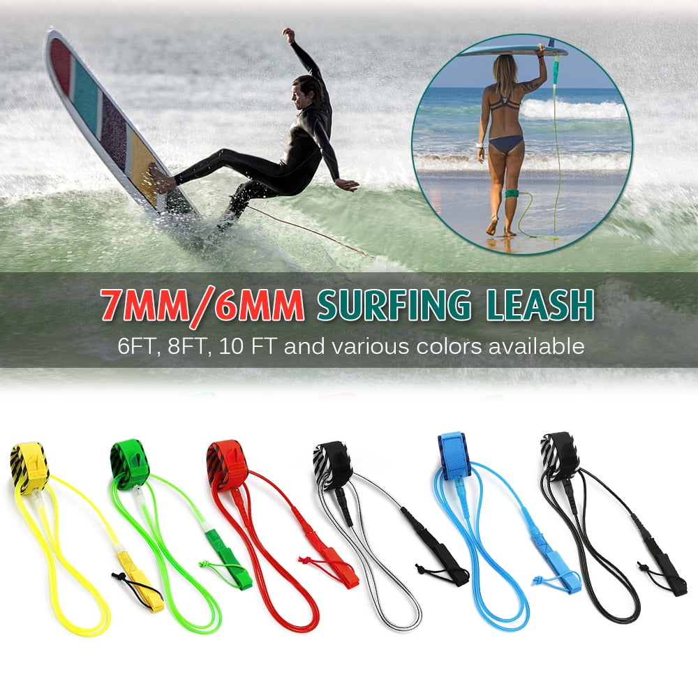 Surf Leash,Swivel Rope 6ft/8ft/10ft Surf Smooth Steel Smooth Steel ...