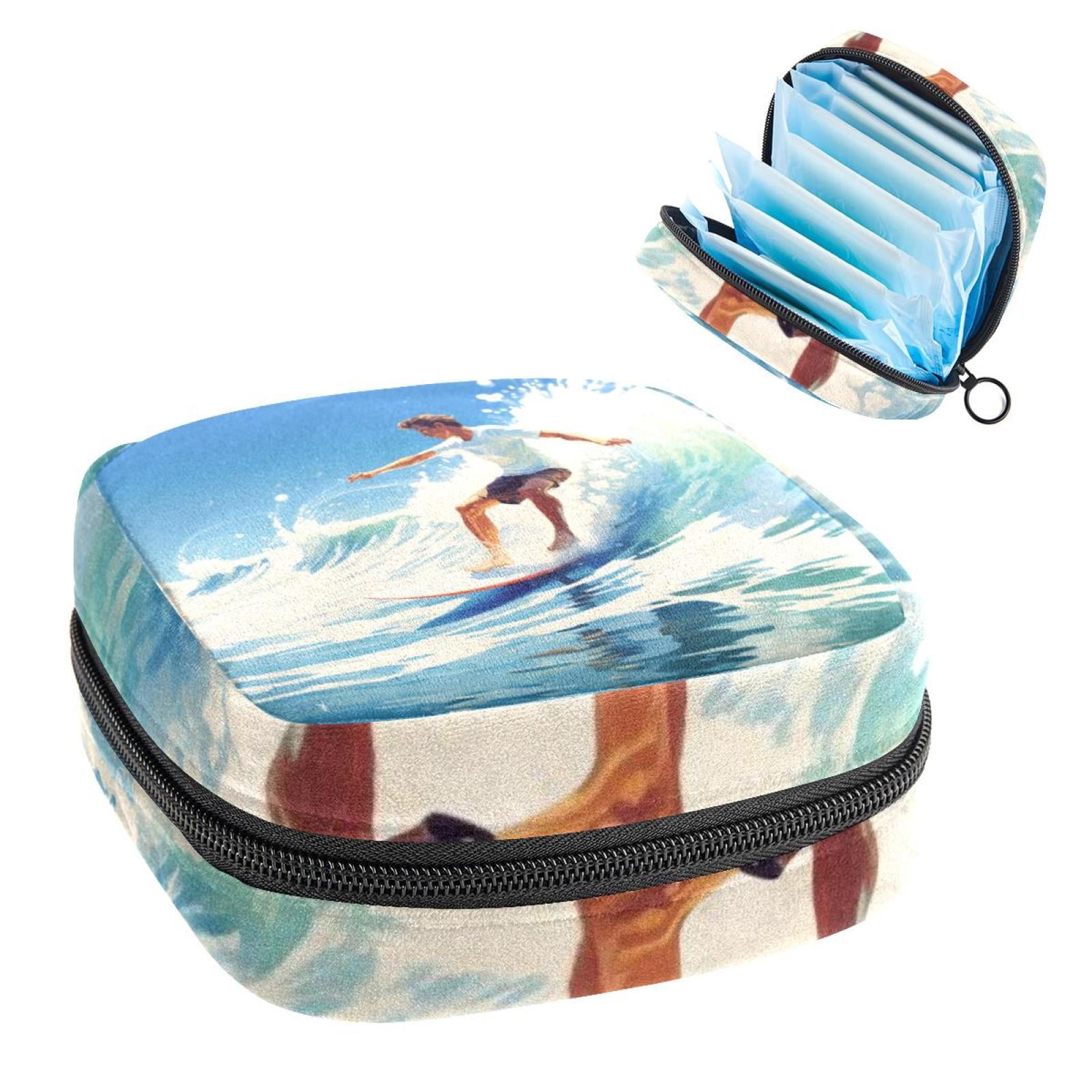 Surf Pad Bag Small Bag Canvas Pouch with Zipper Small Pouch with Zipper ...