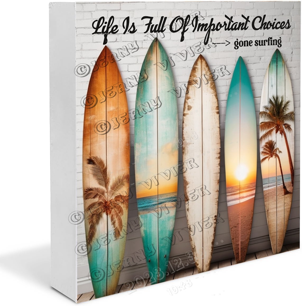 Surf Room Decor, Coastal Beach Room Decor, Summer Room Decor, Surfer ...