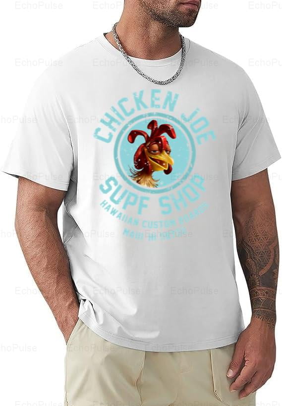 Surf Shop Chicken Laid Back Wave Rider Funny Beach Vibe T-Shirt ...
