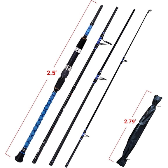 Travel Surf Rods for Outdoor Fishing Sports & Outdoors Collection