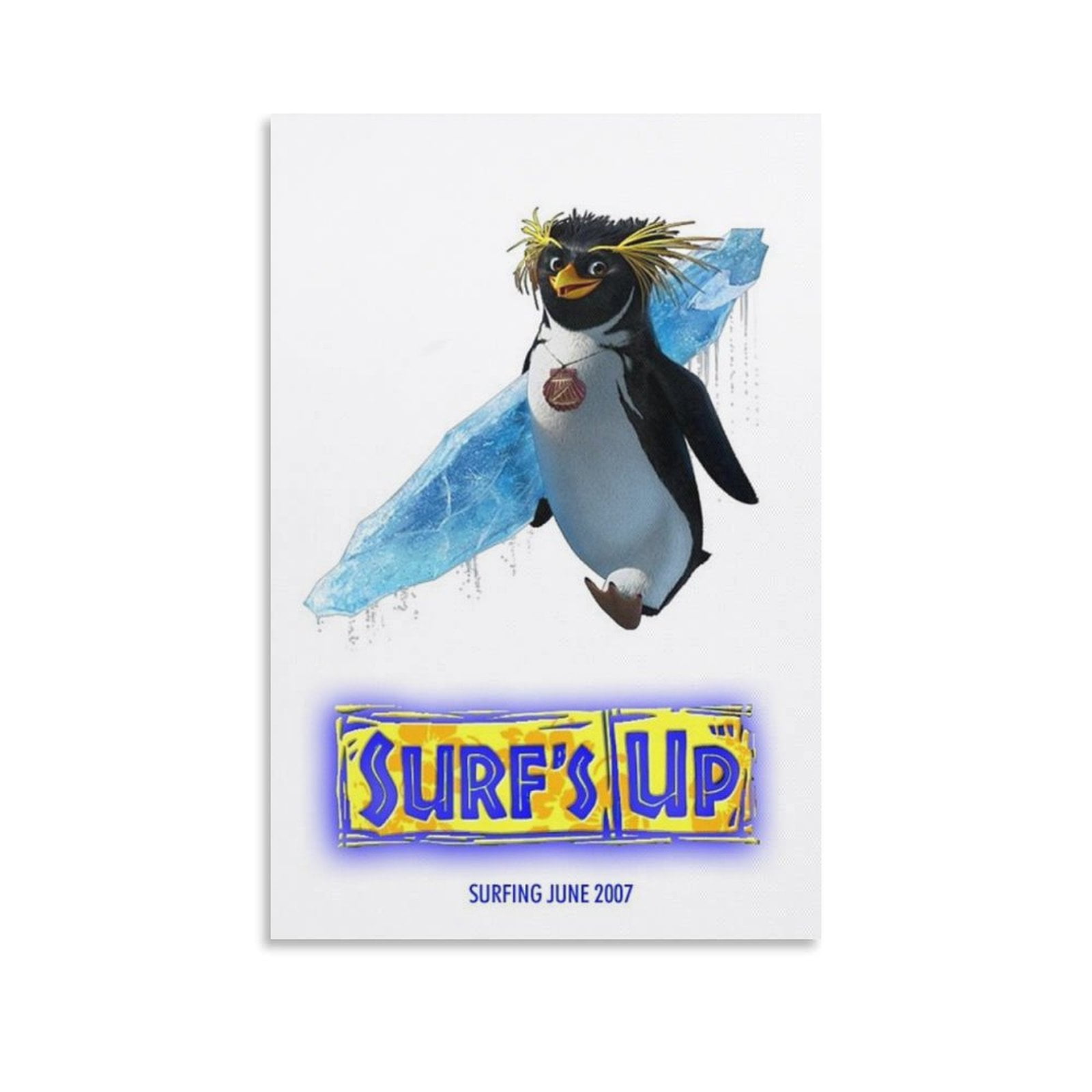 Surf's Up Movie Poster Print Photo Art Painting Canvas Poster Home ...