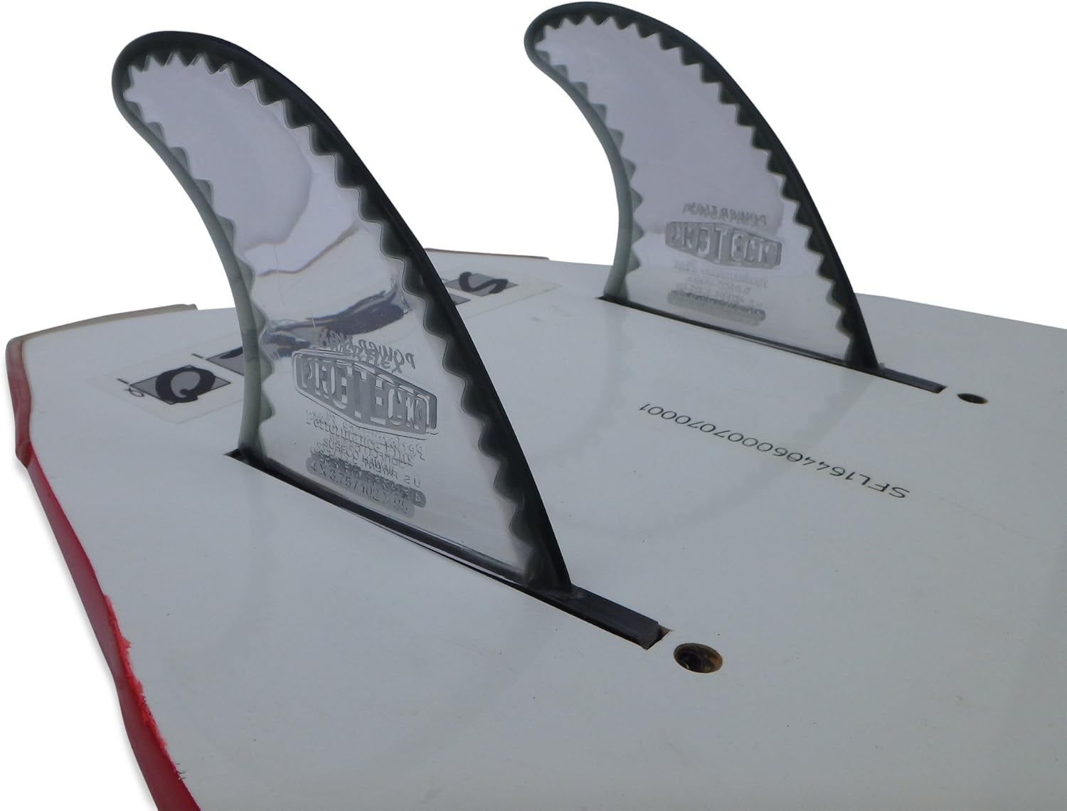 SurfCo - Pro Teck Surfboard Power Flex Side Fins for Future in 4", 4.25 ...
