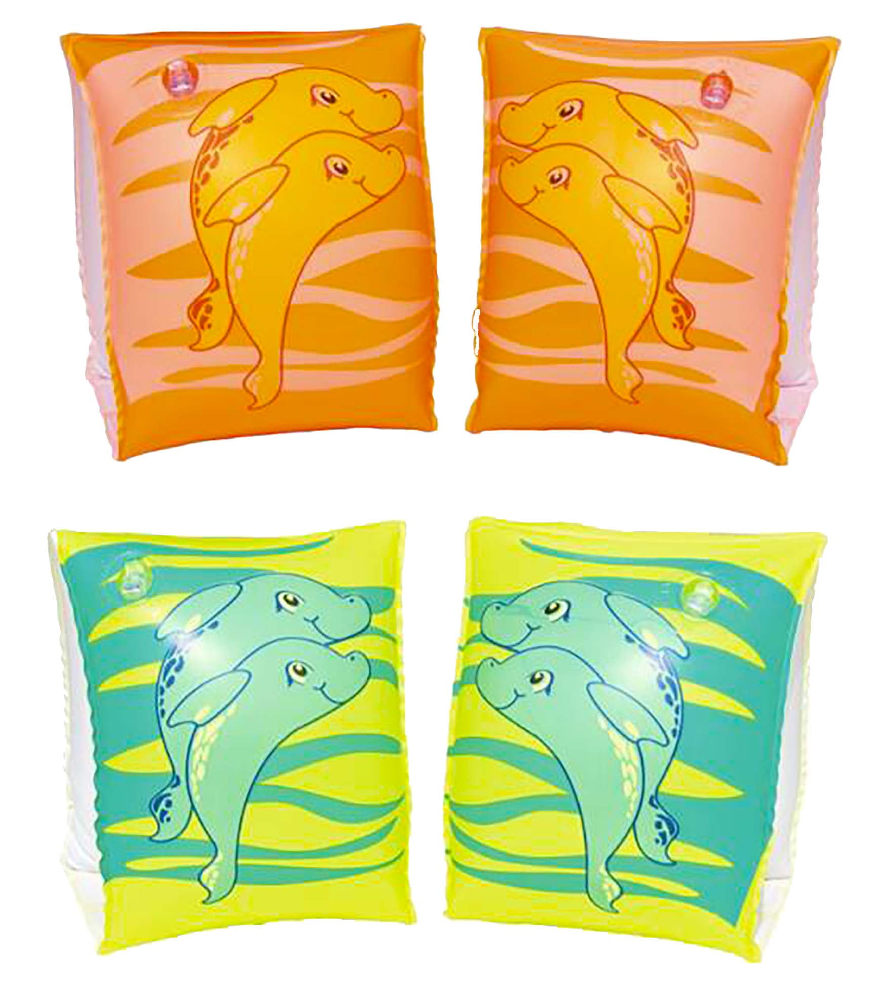 SurfGear George J Marshall Kid's Dolphin Floating Armbands, Aqua, 2 ...