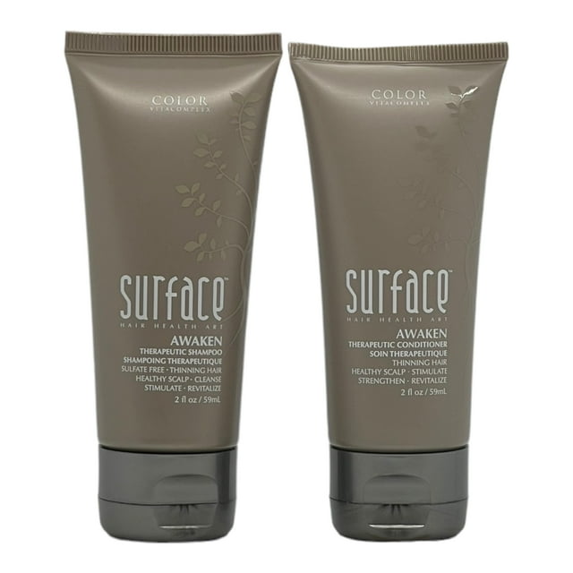 Surface Awaken Therapeutic Shampoo & Conditioner 2 Oz Set - Walmart.com