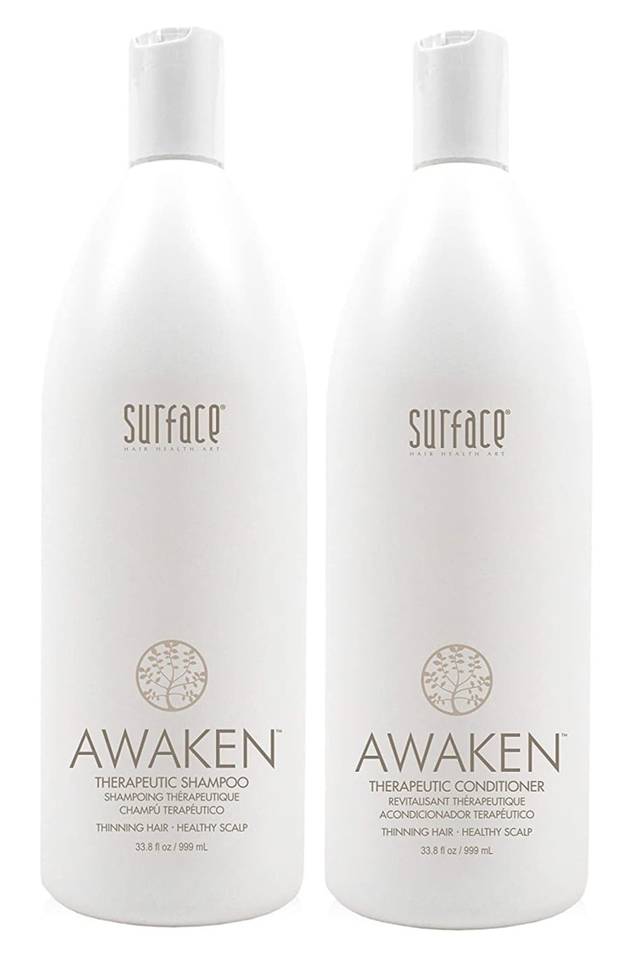 Surface Awaken Therapeutic Shampoo and Conditioner Duo (33.8oz each ...