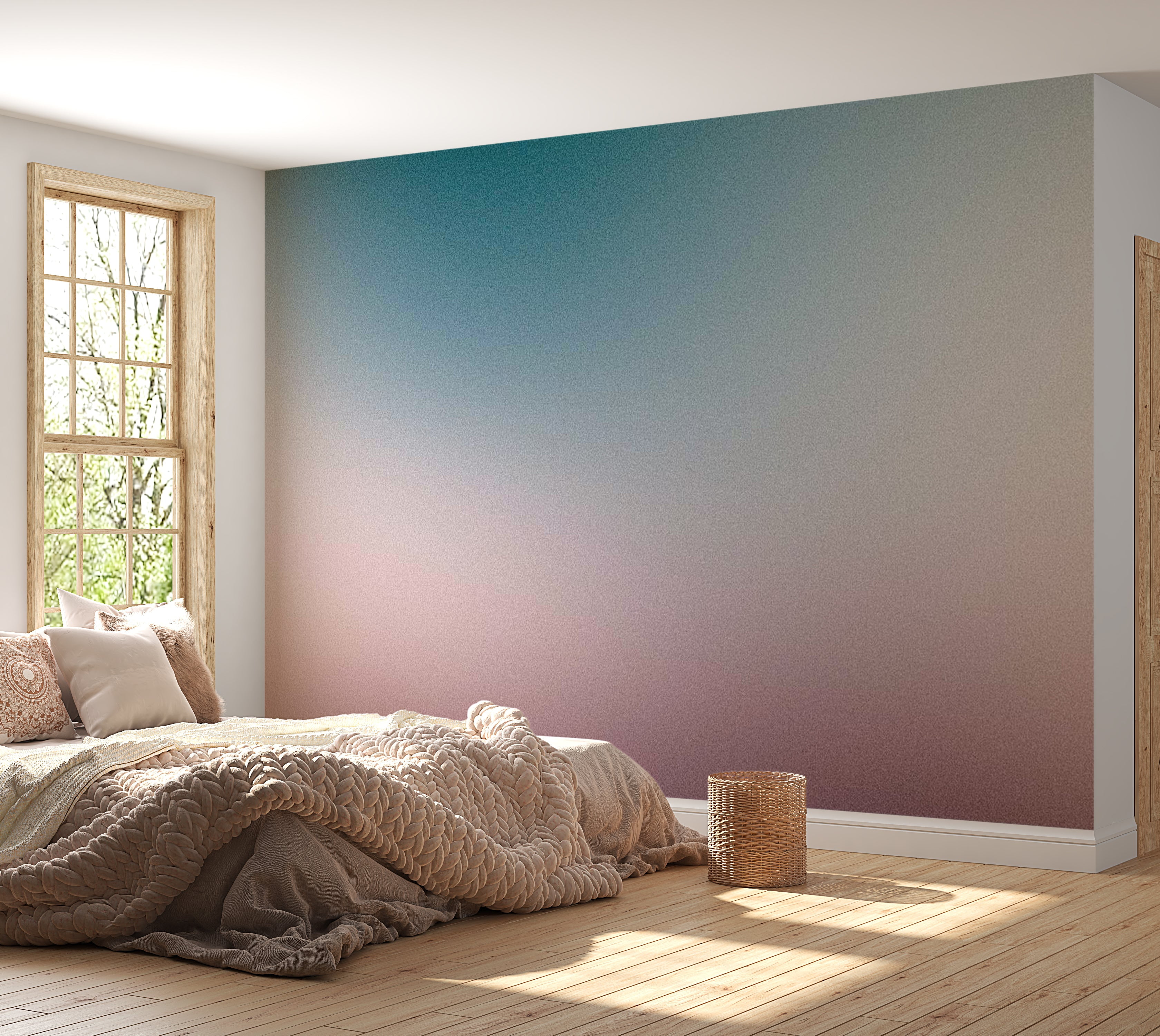 Surface Background Wallpaper Wall Mural - Nostalgic Gradient - Walmart.com