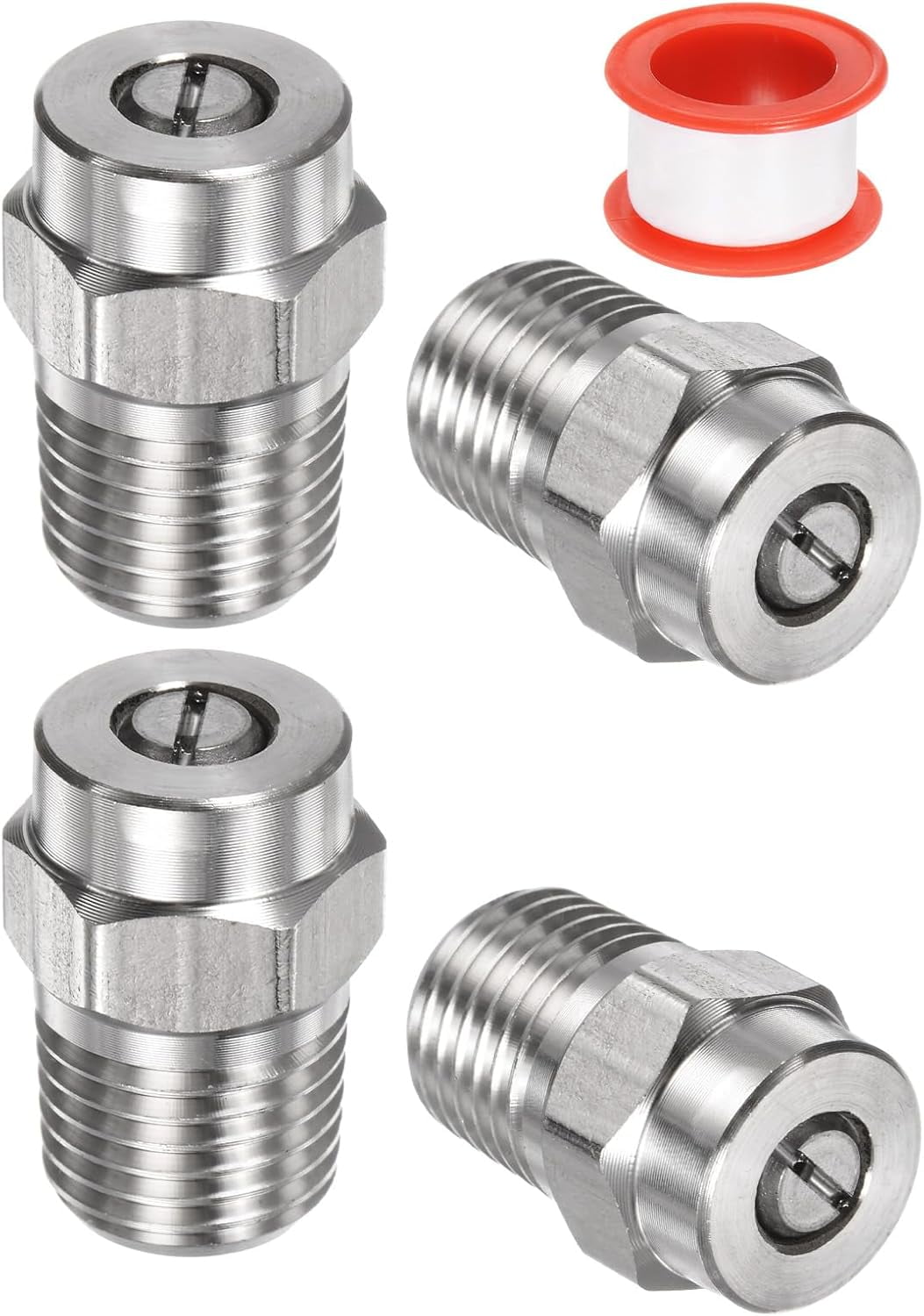 Surface Clean Tips - 0 Degree 1/4" NPT Male Pressure Washer Nozzles ...