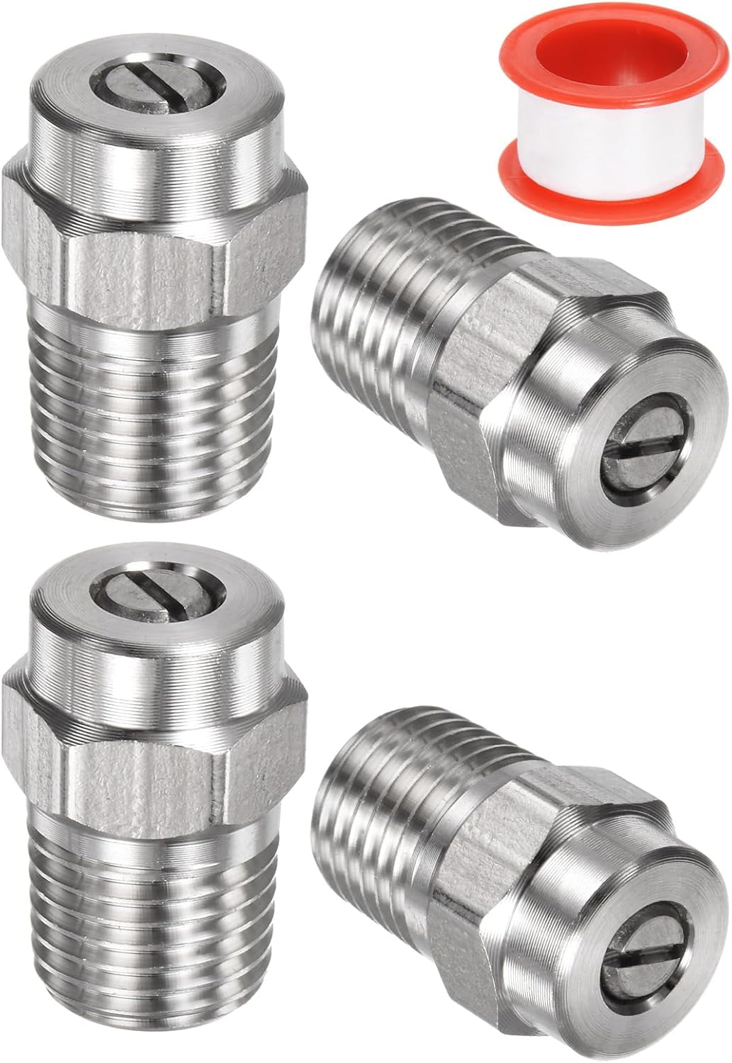 Surface Clean Tips - 0 Degree 1/4" NPT Male Pressure Washer Nozzles ...