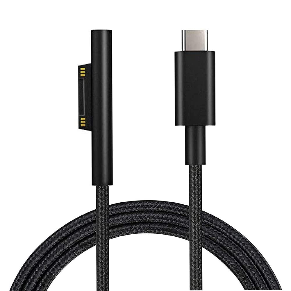 Surface Connect to USB-C Charging Cable 15V/3A Compatible with Surface ...
