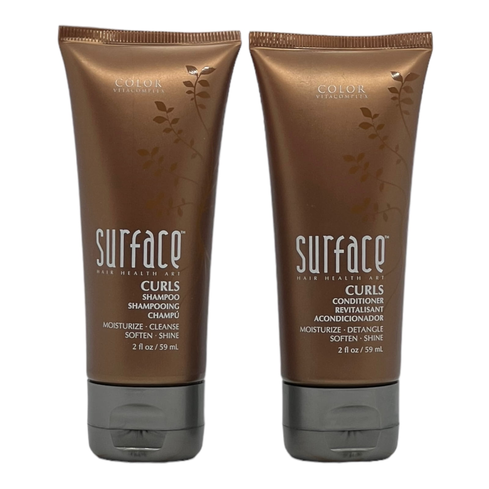 Surface Curls Shampoo & Conditioner 2 Oz Set - Walmart.com