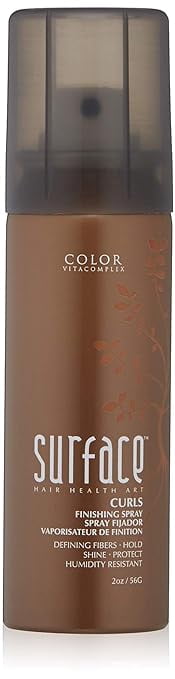 Surface Hair Curls Finishing Spray With Babassu Oil For hold ...