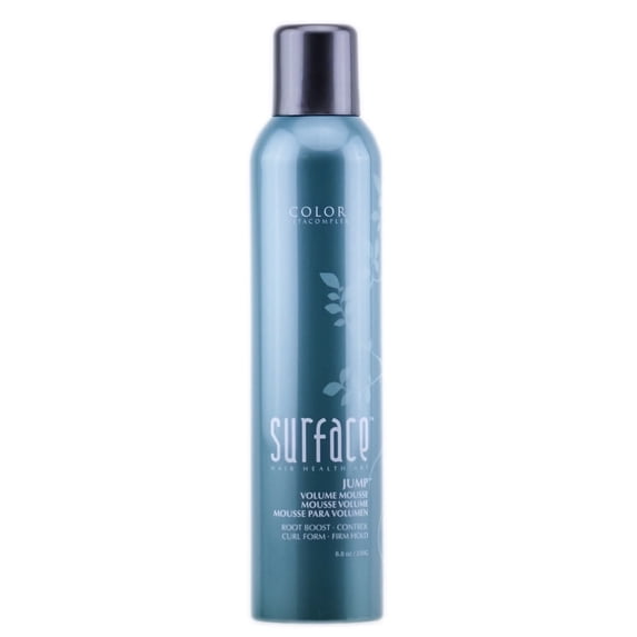 Surface Hair Jump Volume Mousse, Firm Hold, Root Boost, Curl Form, 8.8 ...