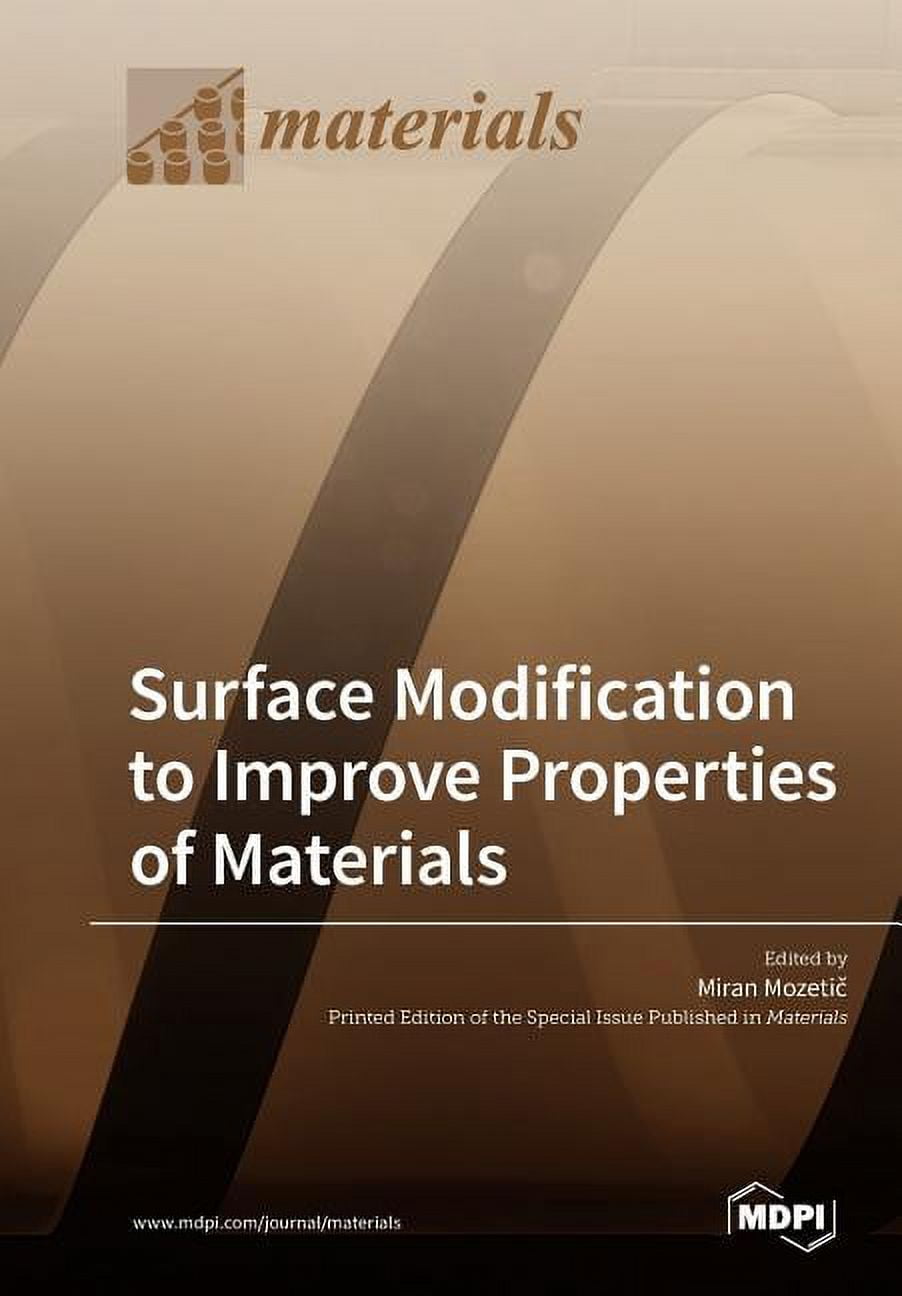 Surface Modification to Improve Properties of Materials (Other ...