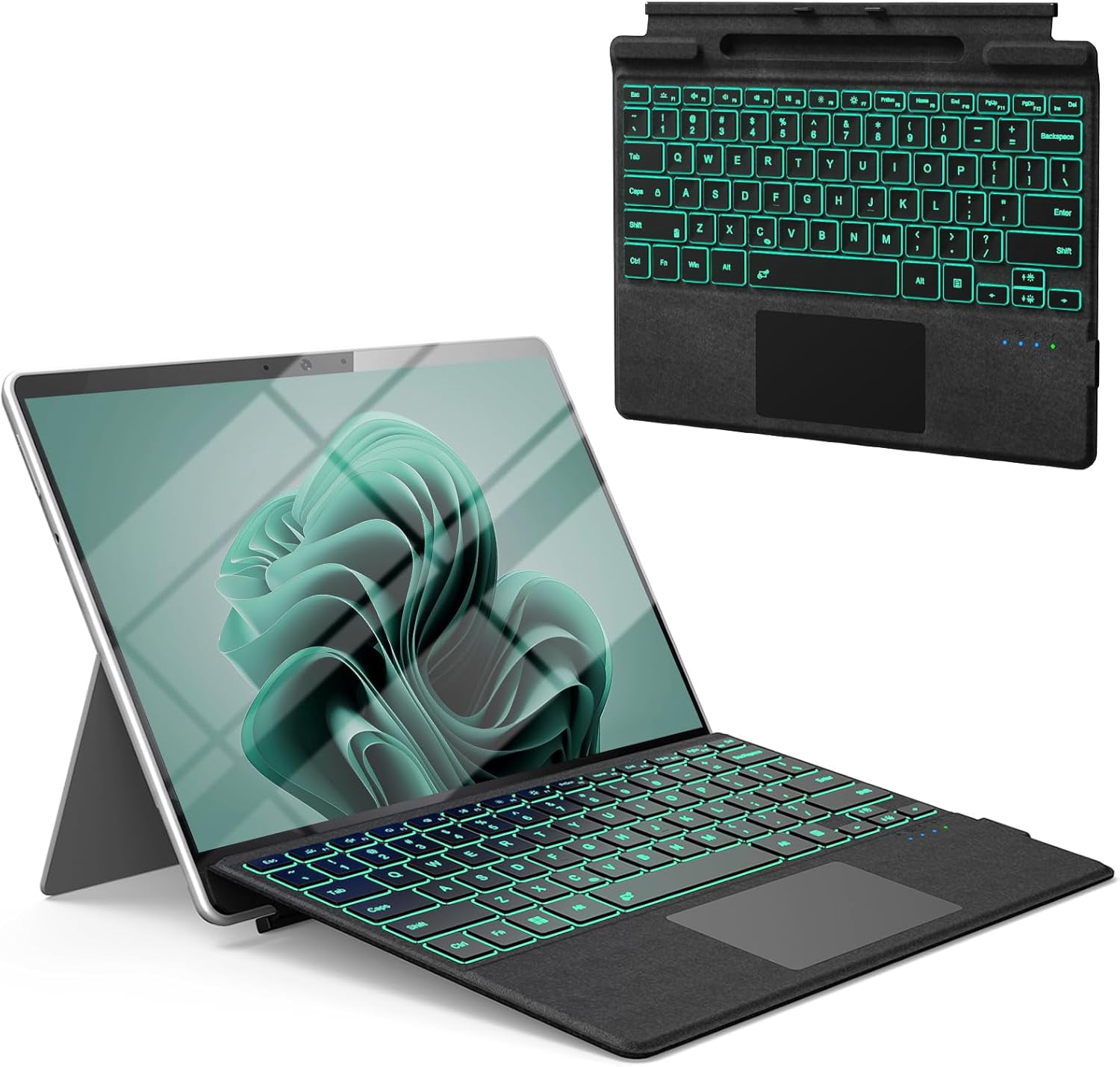 Surface Pro Bluetooth Keyboard for Microsoft Surface Pro 11/10/9/8/X 13 ...