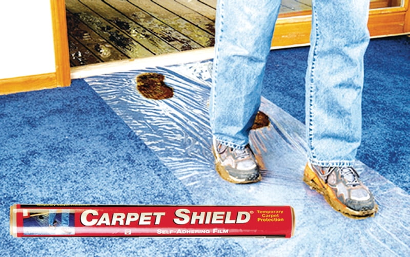 Surface Shields Carpet Shield Self-Adhering Film 3 mil X 24 in. W X 50 ...