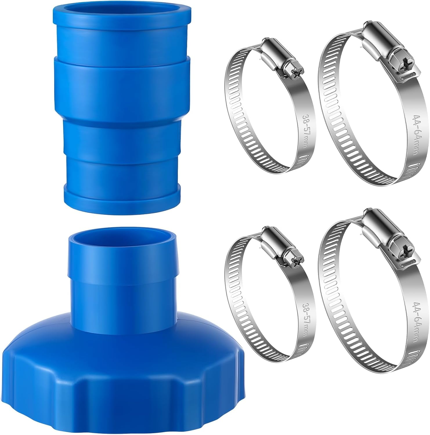 Surface Skimmer Hose B Adapter Kit, 1 1/2 inches Pool Vacuum Adapter ...