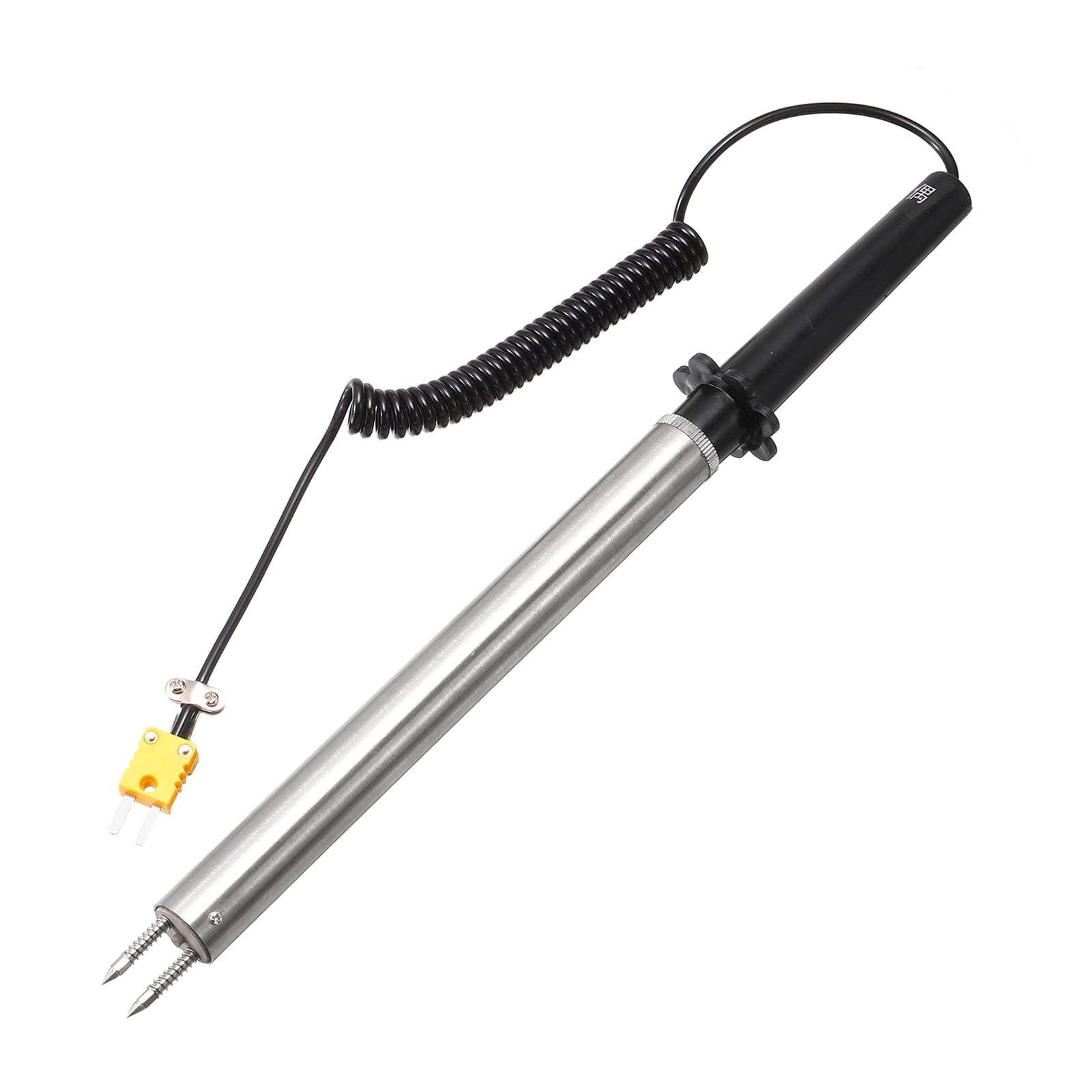 Surface Thermocouple Probe K Type Yellow Coiled Cable 0 to 1000C for ...