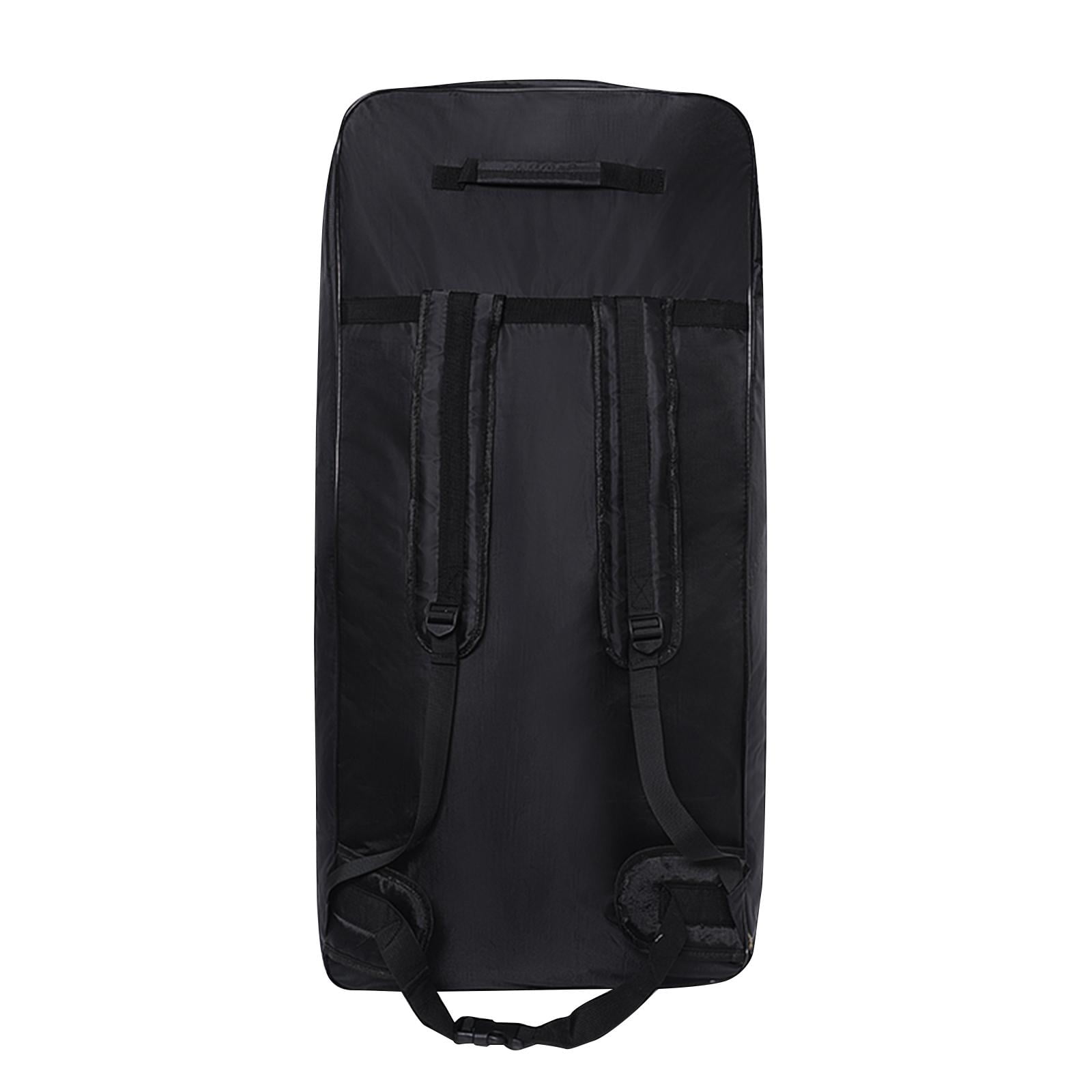 Surfboard Backpack with Adjustable Straps Portable Black Rucksack Nylon ...