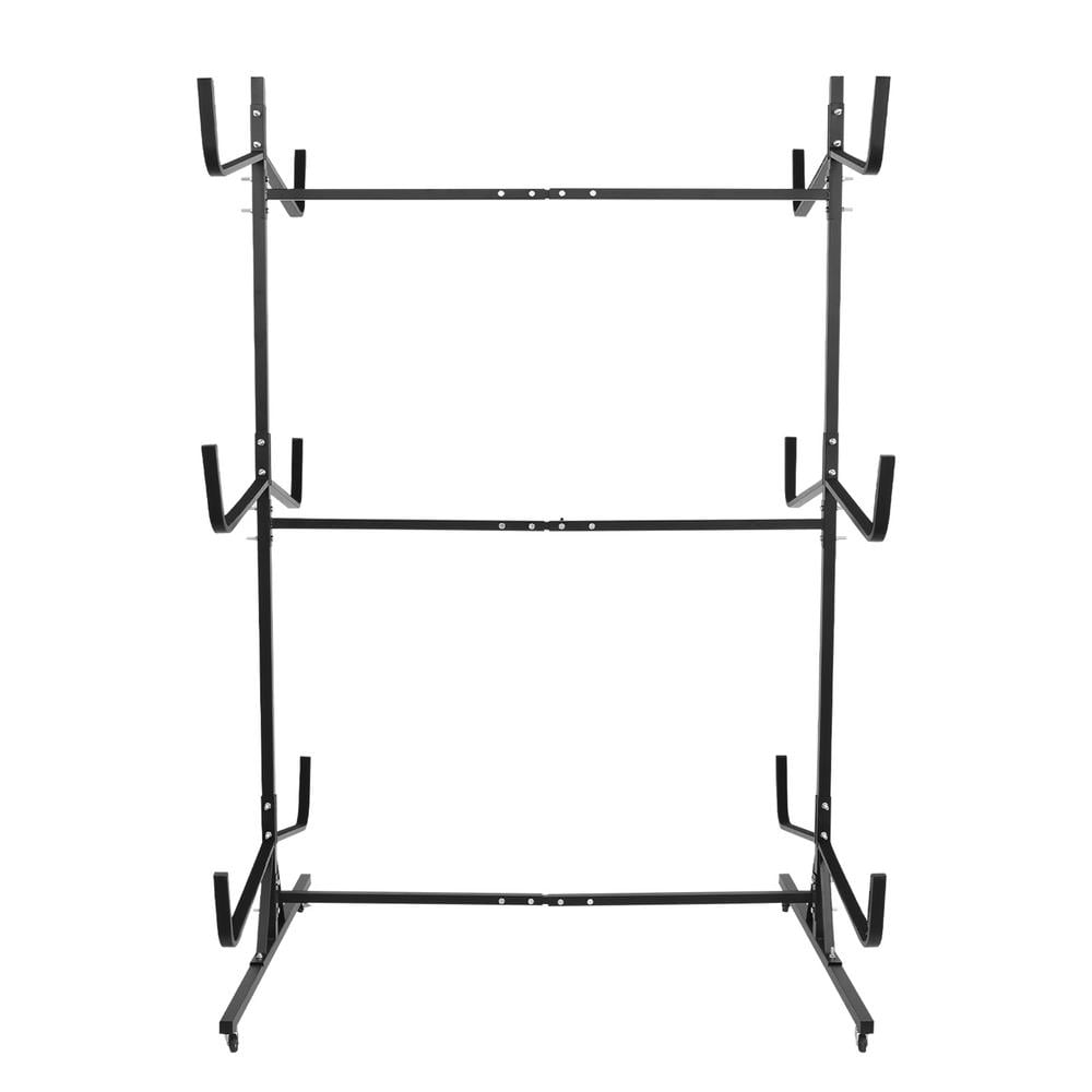 Surfboard & Kayak Vertical Storage Rack - Space-Efficient 6-Unit Dock ...