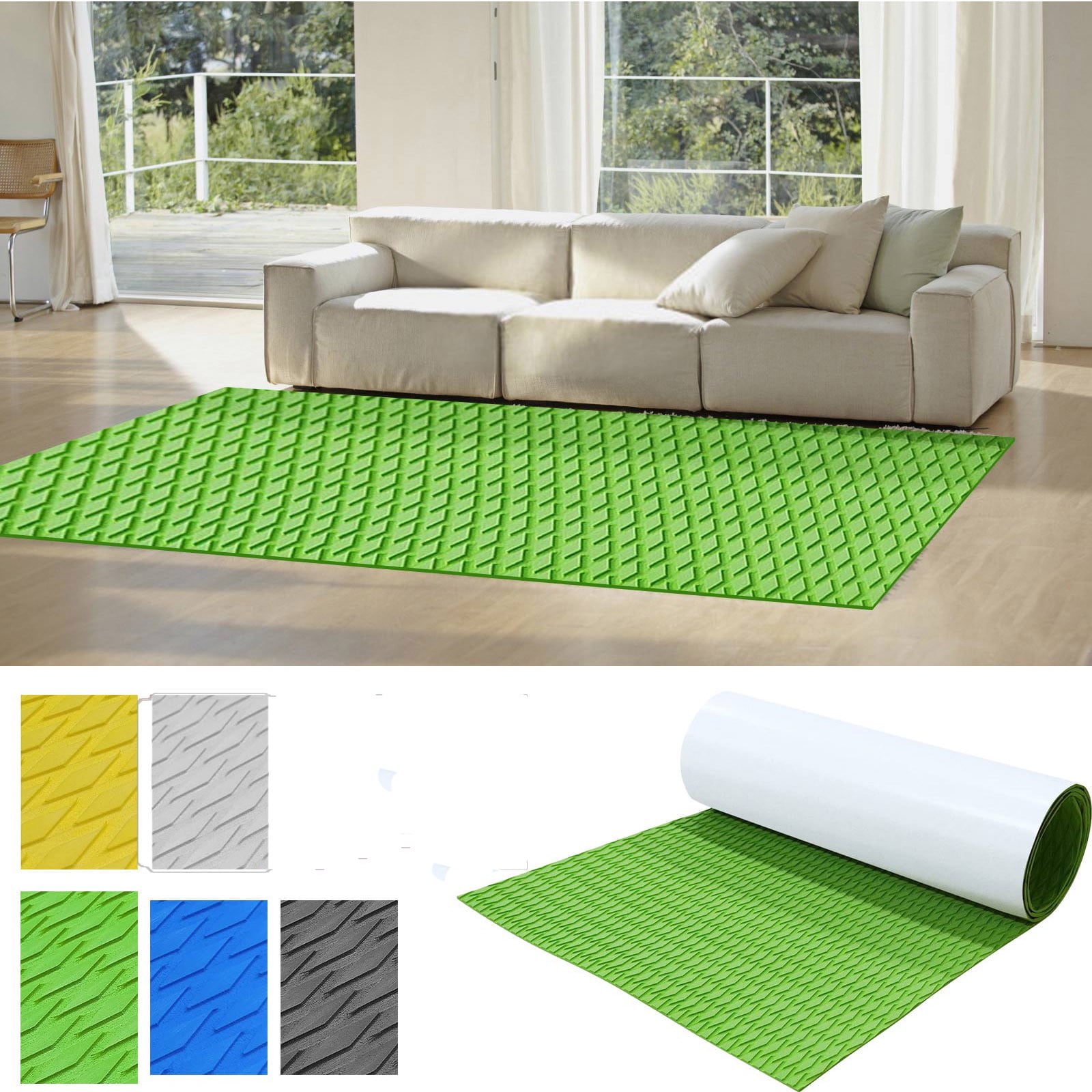 Surfboard Slip Mat EVA Foam Non-Slip Deck Pad | Multi-Color Waterproof ...
