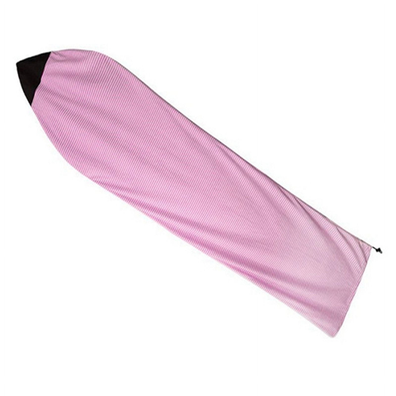 Surfboard Sock Cover 6Ft Pink and White Stripe Surfboard Protector Bag ...