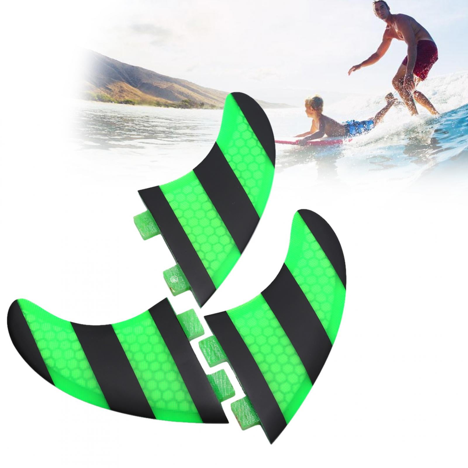Surfboard Thruster Fins, Lightweight Comb Design For Maximum ...
