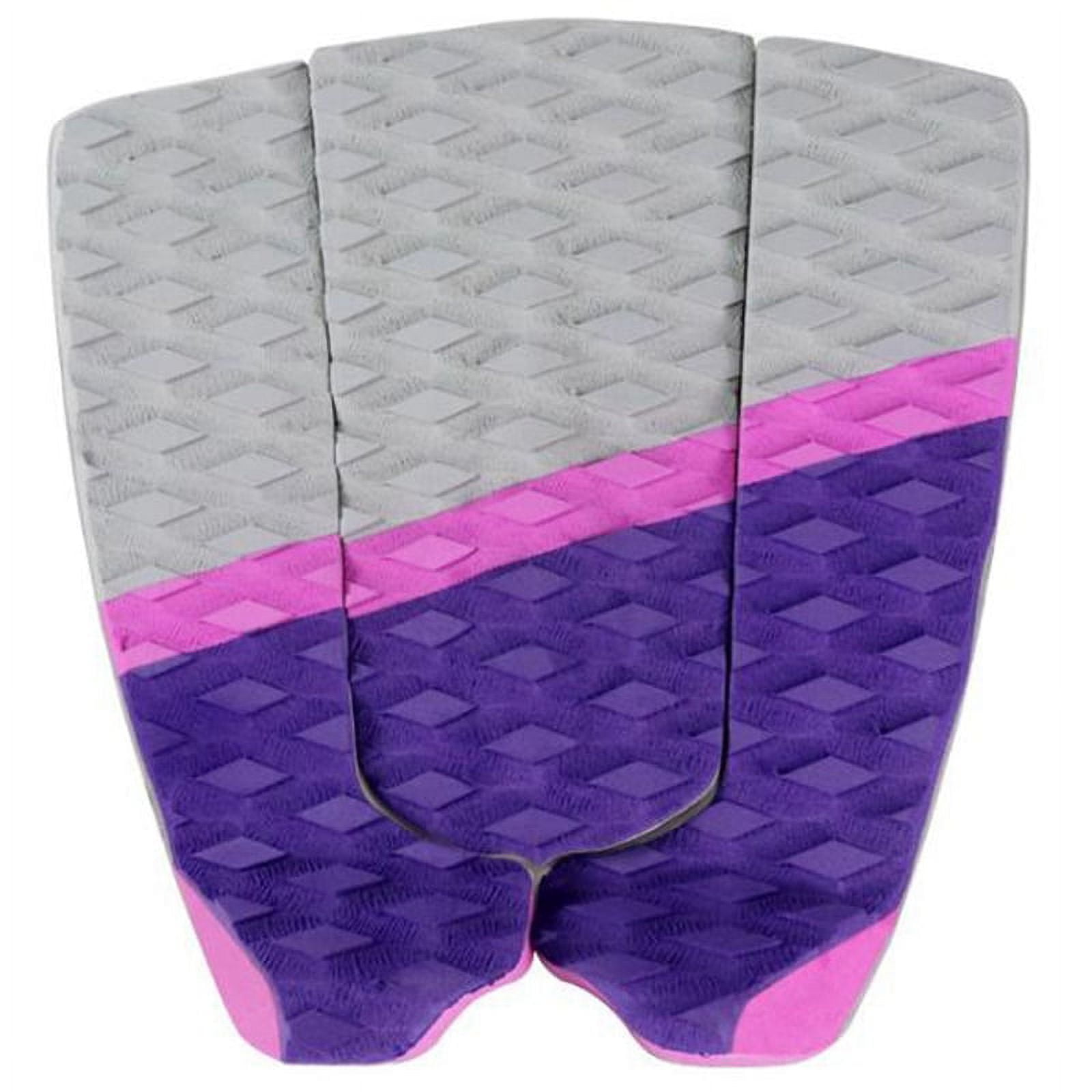 Surfboard Traction Pad - 3 Piece Surf Board & Skimboard Stomp Foot Pad ...