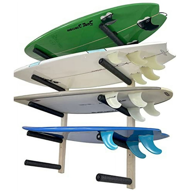 Surfboard Wall Rack - Holds 5 Boards - Walmart.com