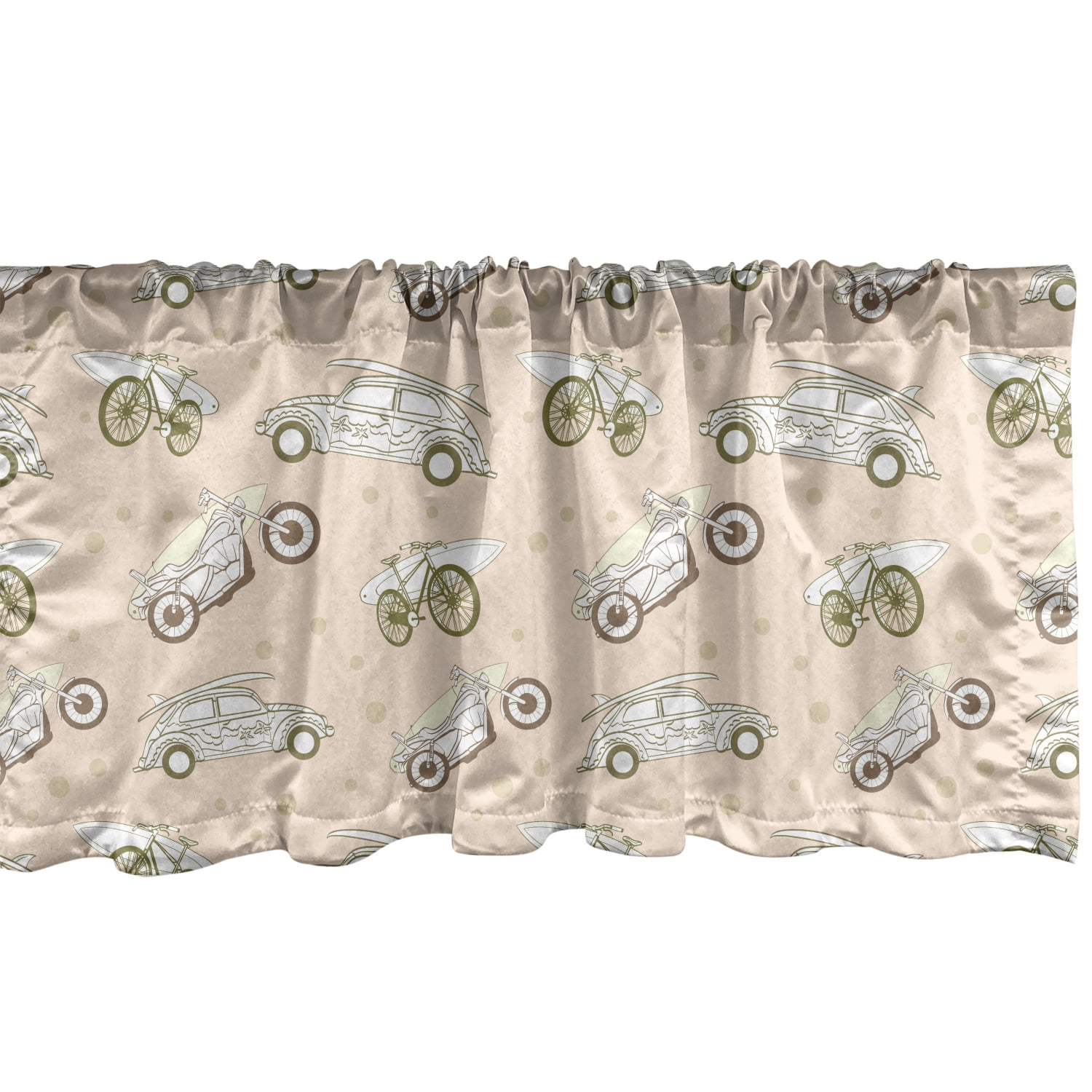 Surfboard Window Valance Pack of 2, Surfboards Transported on Vehicles ...