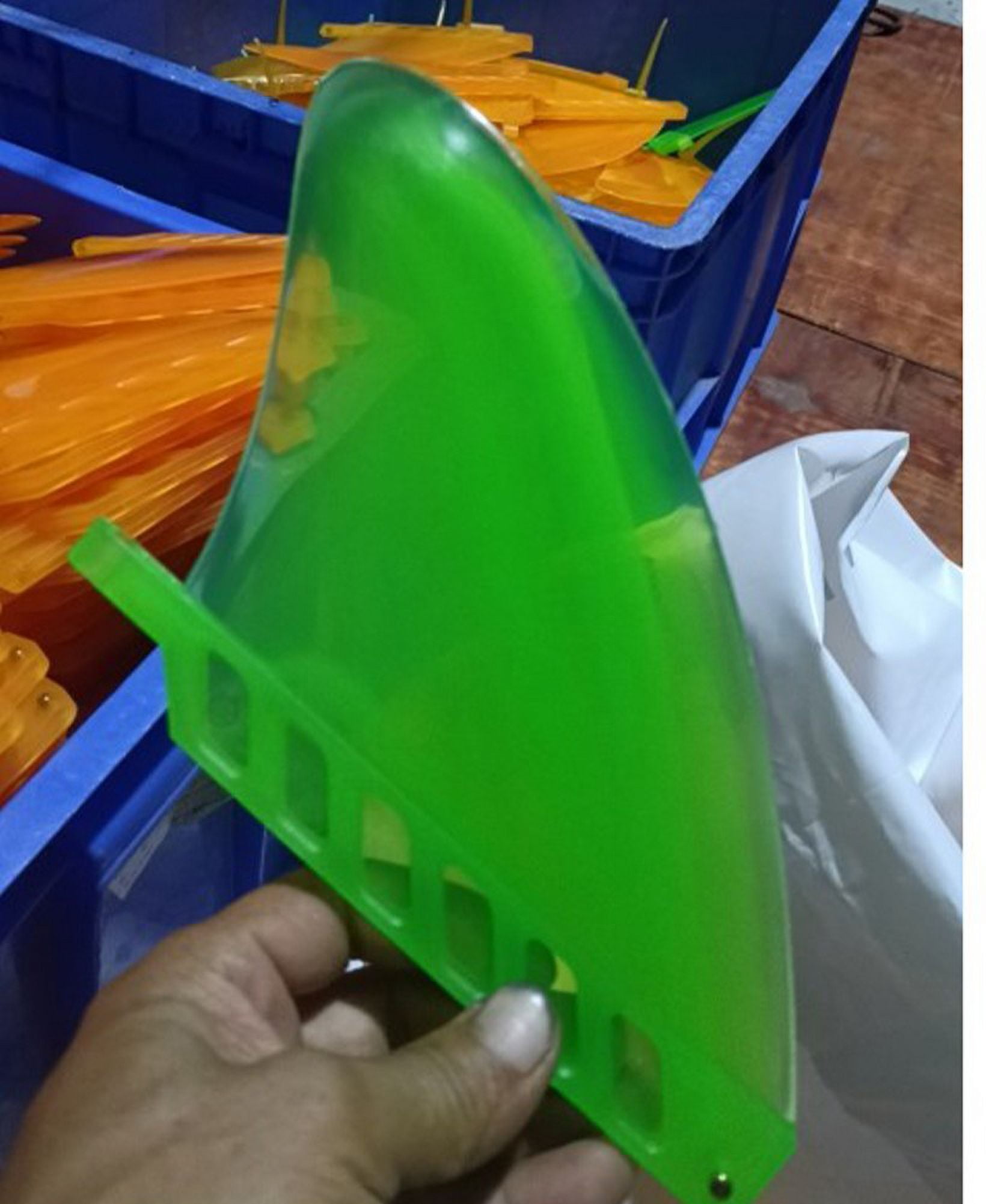 Surfboard For Tpu Soft Rubber Large Tail Rudder Tail Fin Water Balance ...