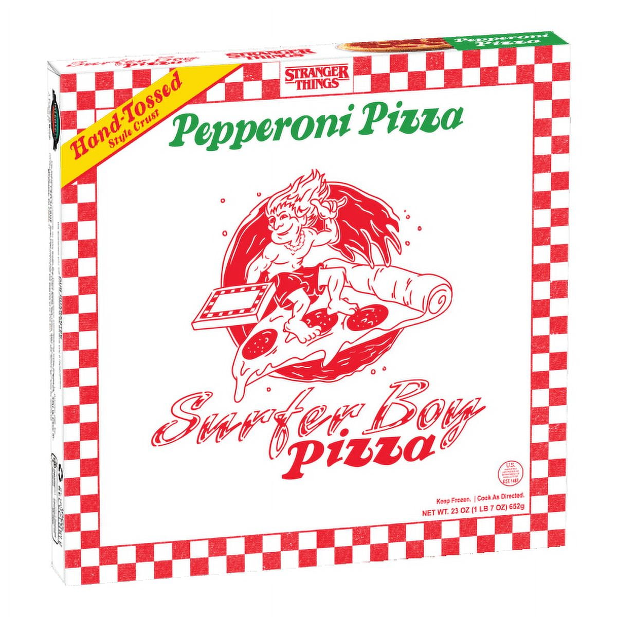Surfer Boy Pepperoni Pizza, 23 oz. (Pack of 4) - Walmart.com