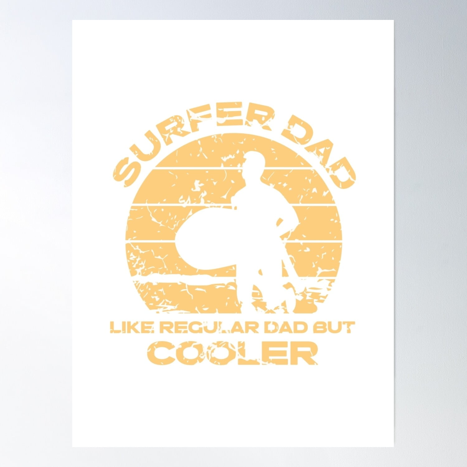 Surfer Dad'S Delight: A Gift Like No Other Poster Wall Art, Modern Wall ...