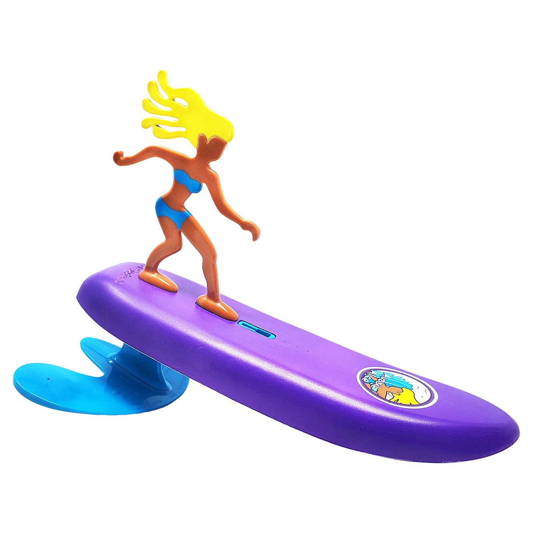 Surfer Dudes Ocean Sea Marine Wave Powered Mini-Surfer and Surfboard ...